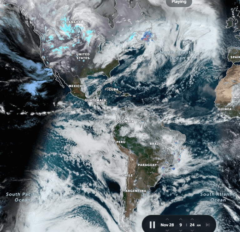 Webmaps incríveis mostram dados meteorológicos e Imagens de satélite em ...